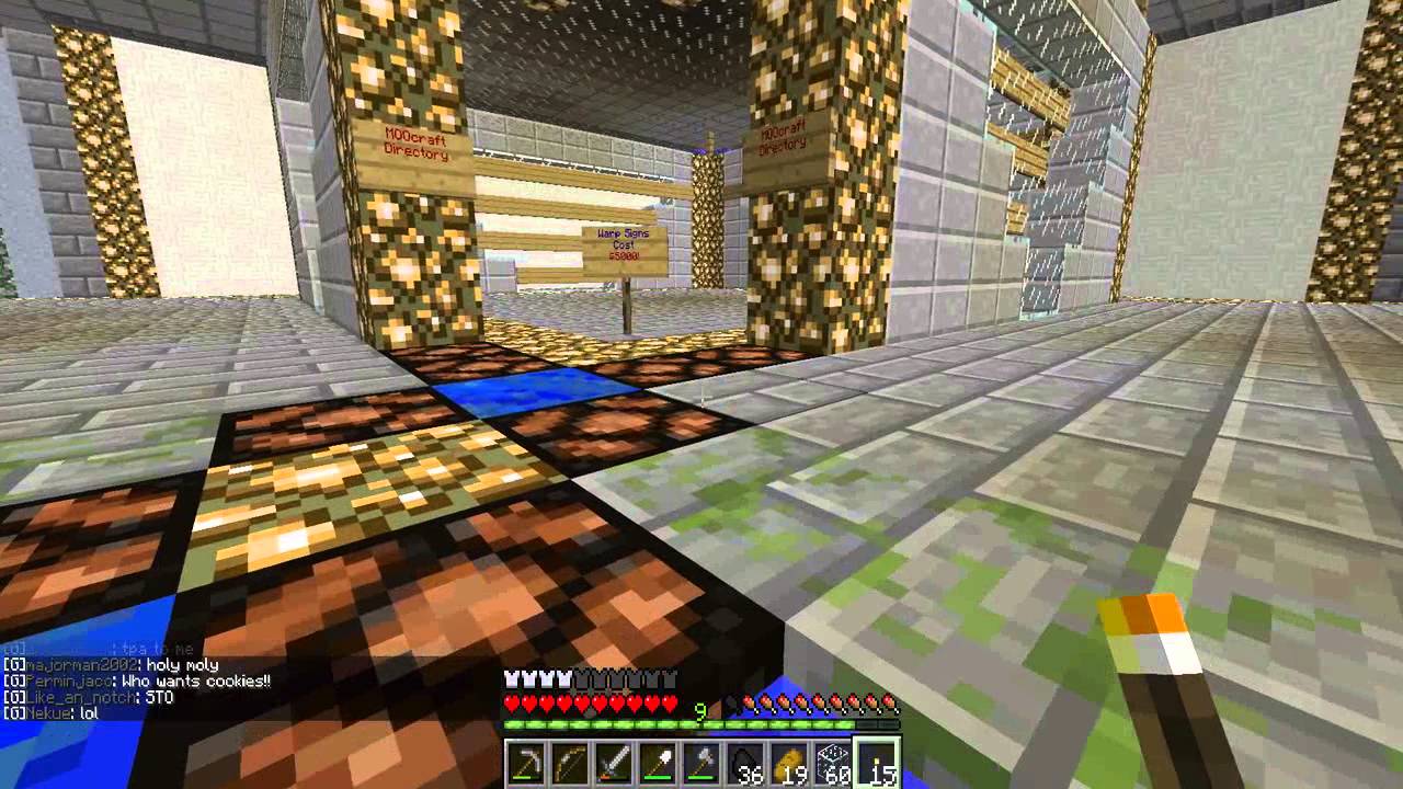 MOOcraft With Fuzzy - 01 - Spawn And Rules - YouTube