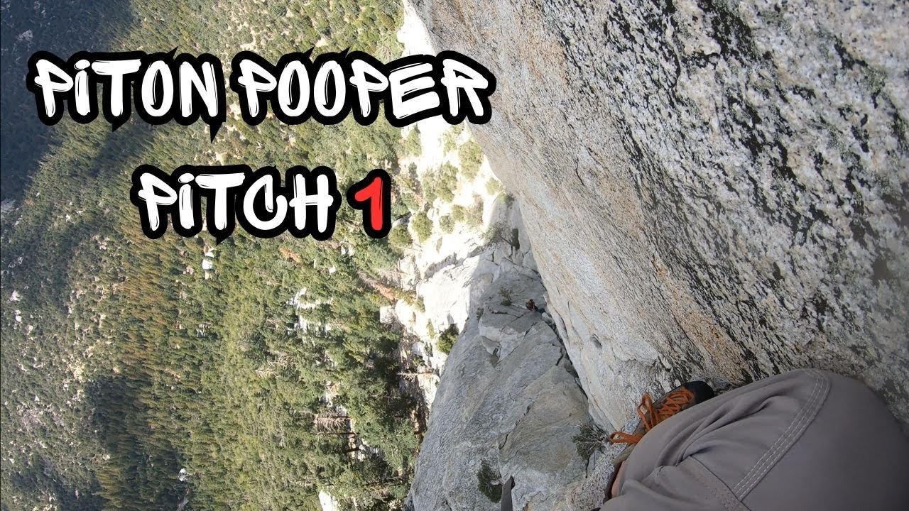 Piton Pooper Pitch 1 Tahquitz Climb - YouTube