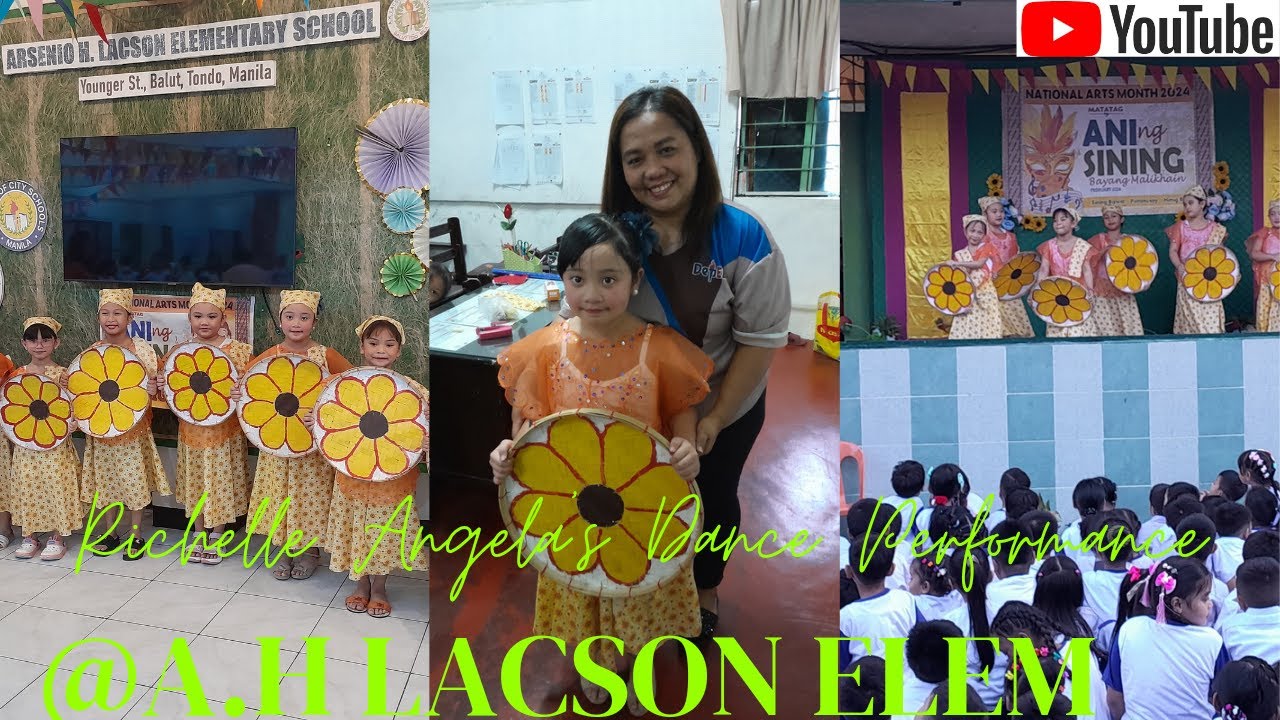 RICHELLE ANGELA'S FOLK DANCE PERFORMANCE | A.H. LACSON ELEMENTARY ...
