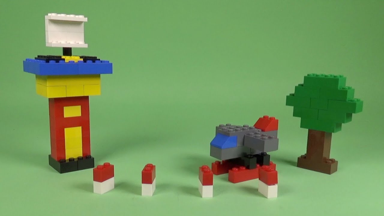 LEGO Airport 001 Building Instructions - Make & Create 4103 "How To ...
