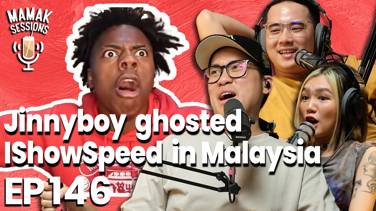 Jinnyboy GHOSTED IShowSpeed?! - Mamak Sessions Podcast EP. 146 - YouTube