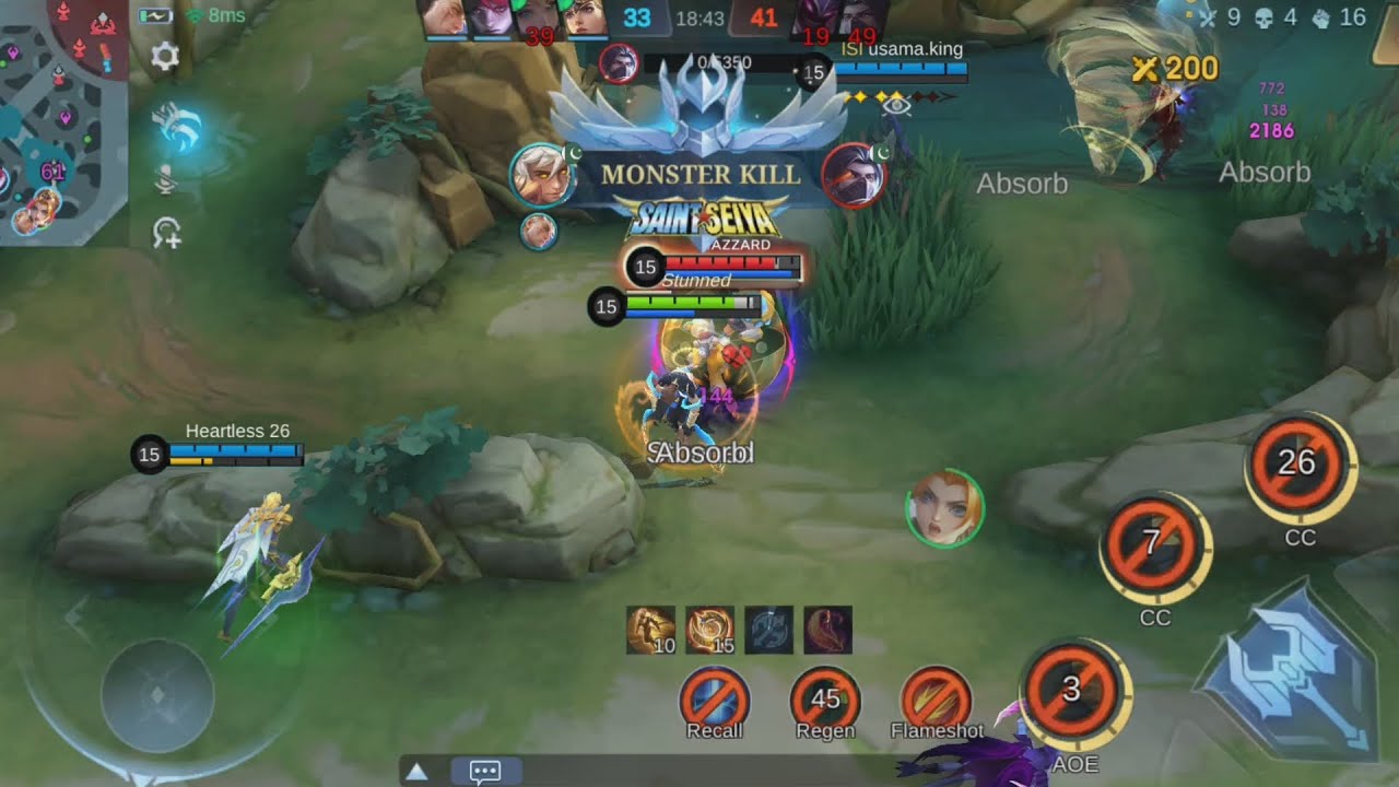 MLBB VALE!!! Build and synergy Guide gameplay match using Vale's custom ...