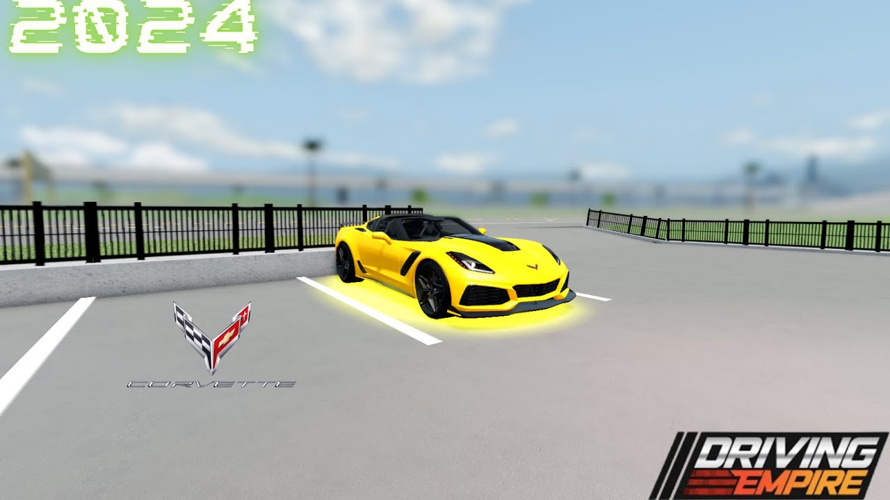Car Review!! 2019 Chevrolet Corvette ZR1 in Driving Empire! | Roblox ...