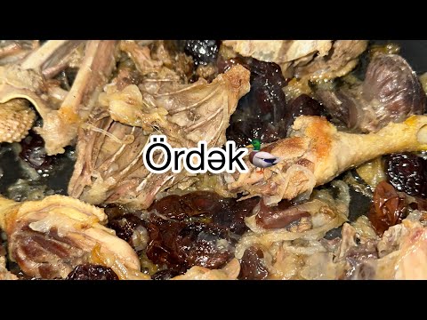 Ördəyin çox dadlı bişirilməsi. Duck.