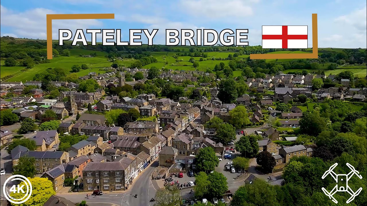 Pateley Bridge, England | 4K Drone Tour | May 2023 - YouTube