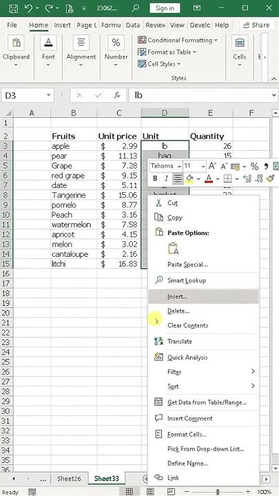 How to add brackets to cell characters #excel - YouTube