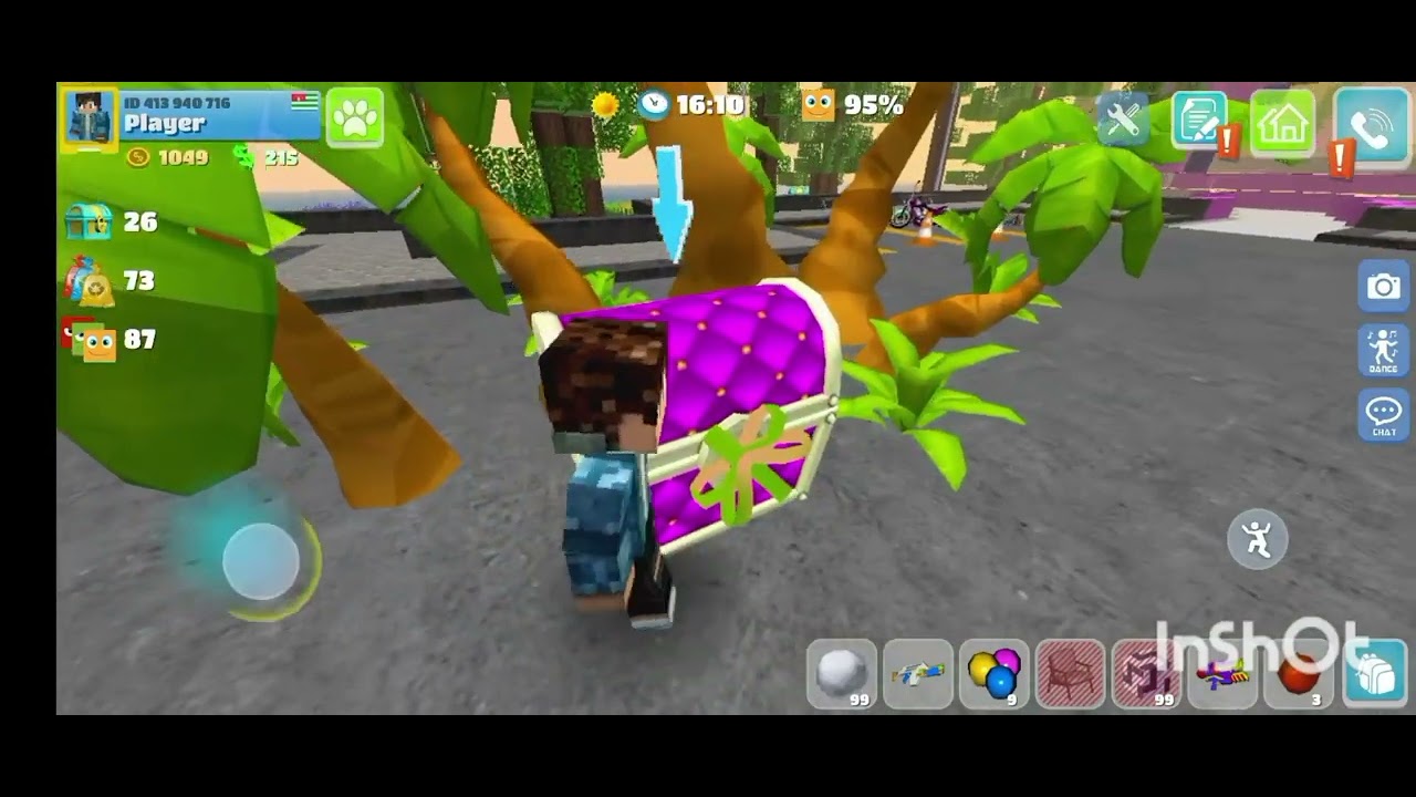 My fast game of the paty craft - YouTube