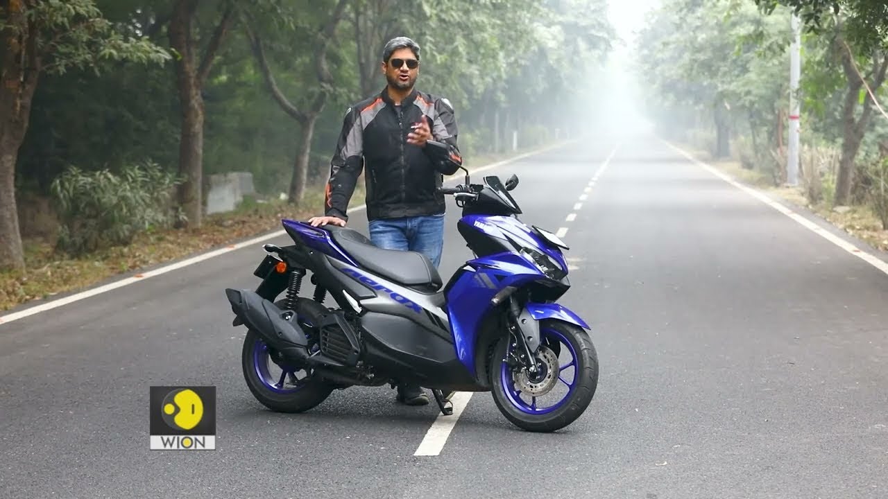 Yamaha Aerox 155cc 2020 Gray - YouTube