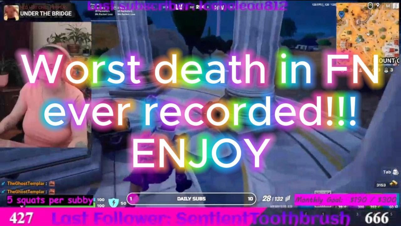 Worst Death in Fortnite EVER RECORDED!!!!!!!!! - YouTube