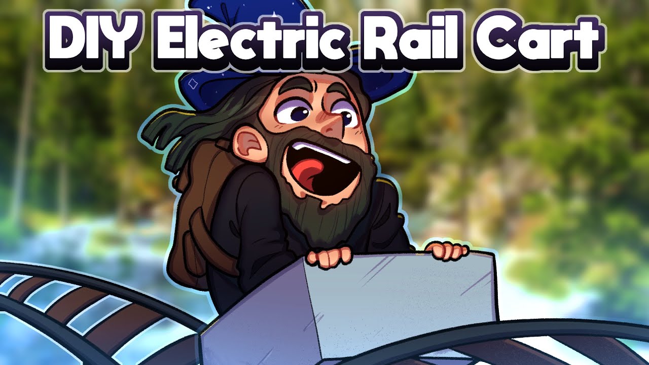 DIY Electric Rail Cart! - YouTube