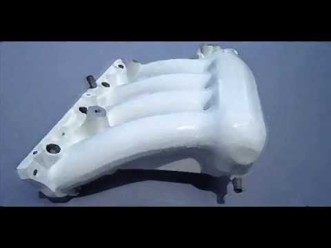 Powder Coated Intake Manifold - YouTube