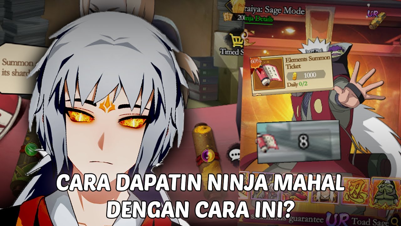 Cara Cepat Dapatin Ninja Mahal Di Tempel of Shadow(Pride Of Nindo ...