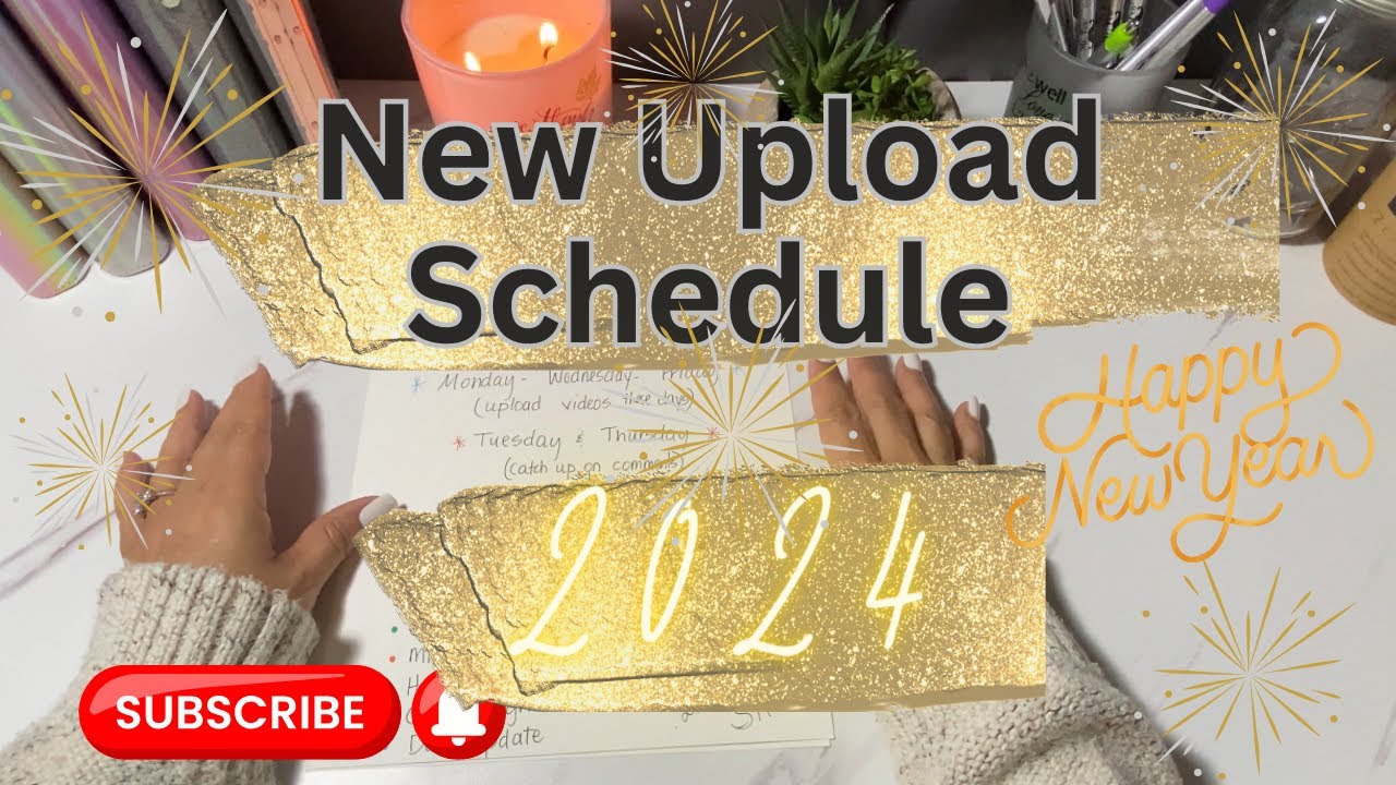 2024 New Upload Schedule | Happy New Year | 2024 - YouTube