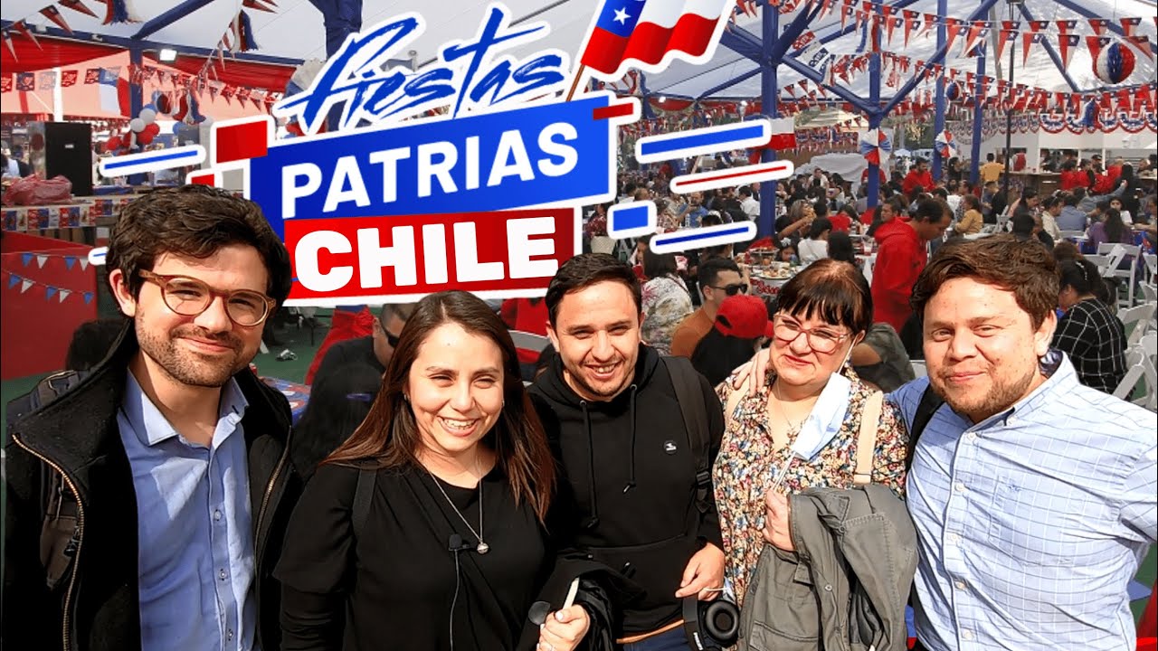 COMENZARON las FIESTAS PATRIAS🎊EN CHILE 4 dias SIN PARAR| Vuelven las ...
