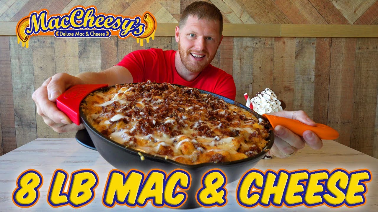 MACCHEESY'S DELUXE 8LB CHICKEN, BACON, & RANCH MAC & CHEESE - YouTube