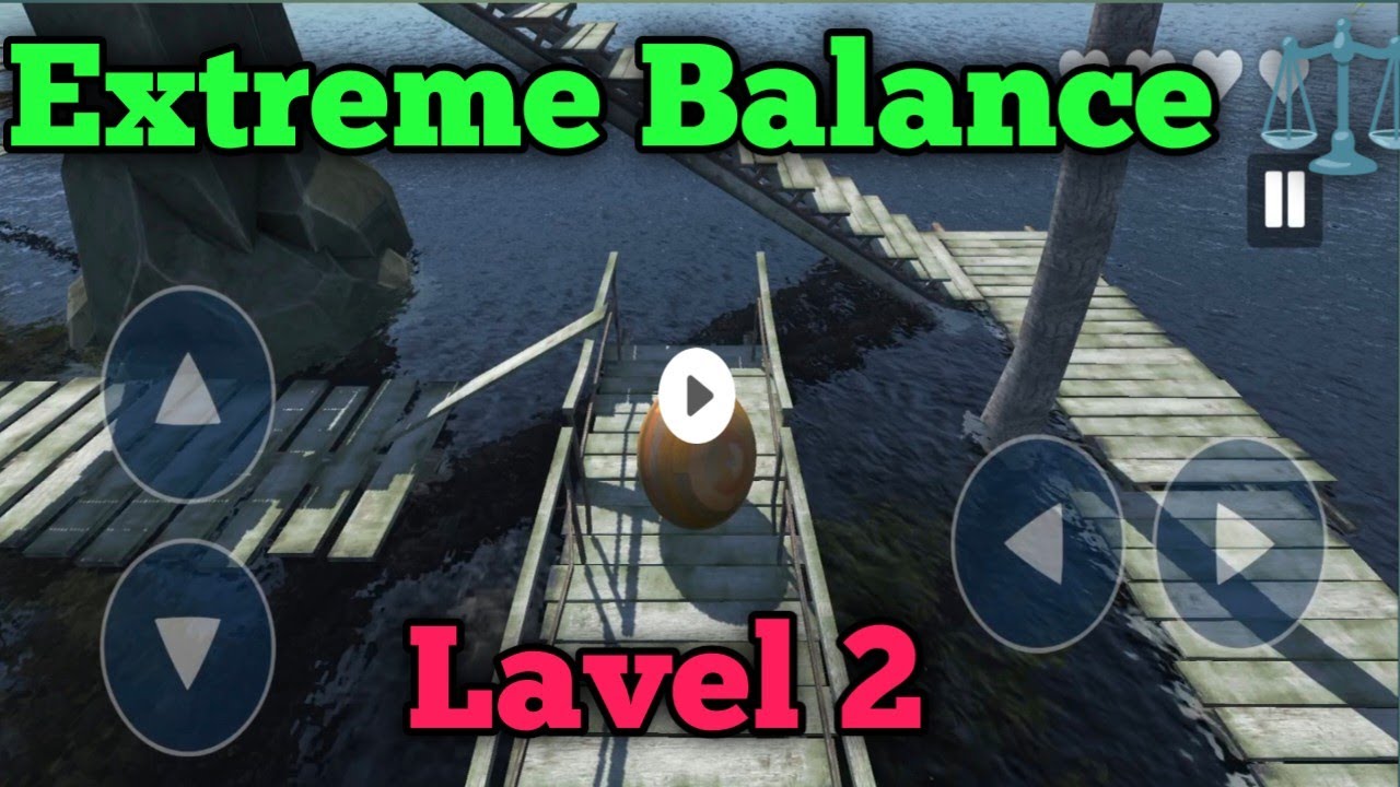 extreme balance games 😛// leave 2 next level game - YouTube