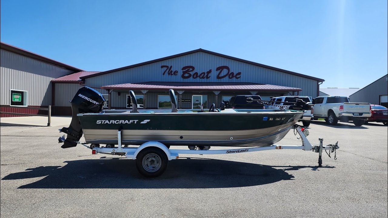 1981/2007 Starcraft 160 Fishmaster *SOLD* - YouTube