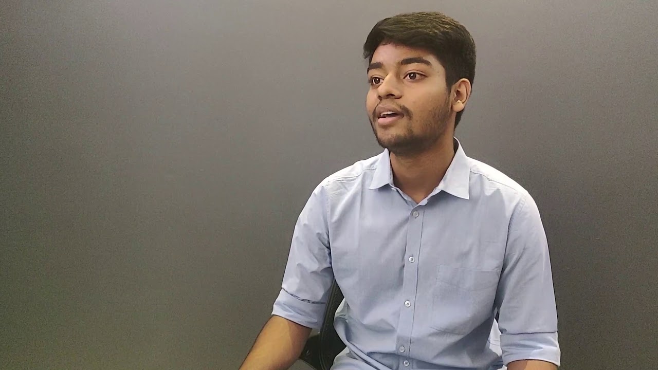 Student Talk | Sanidhya Rai, VIT Bhopal| Adhoc Networks, Jaipur - YouTube