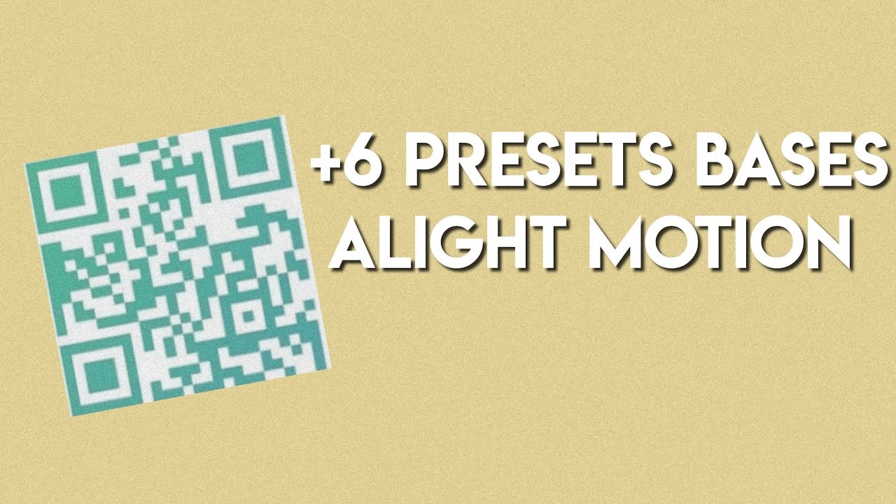 Preset base | Alight Motion #002 - YouTube