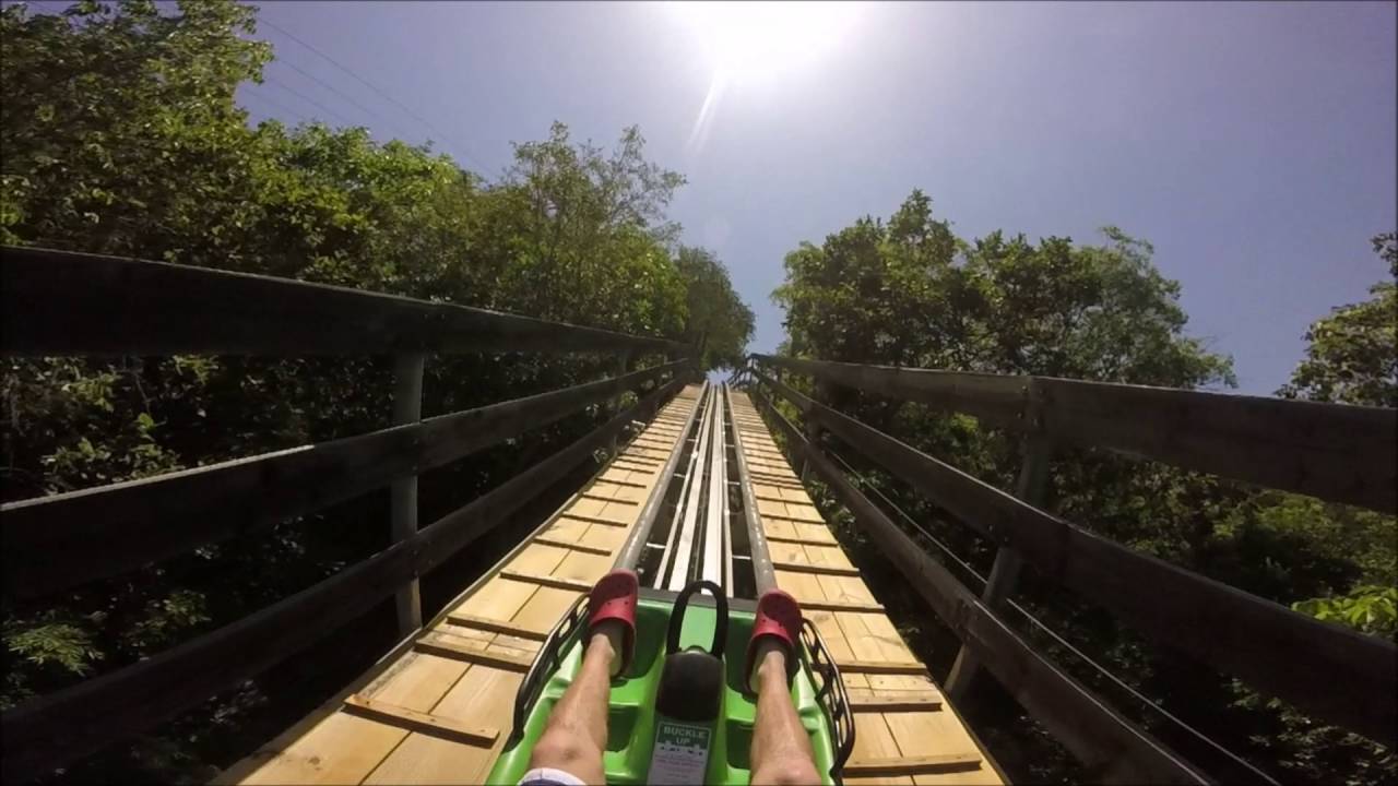 Dragon's Tail Alpine Roller Coaster- Labadee, Haiti - YouTube