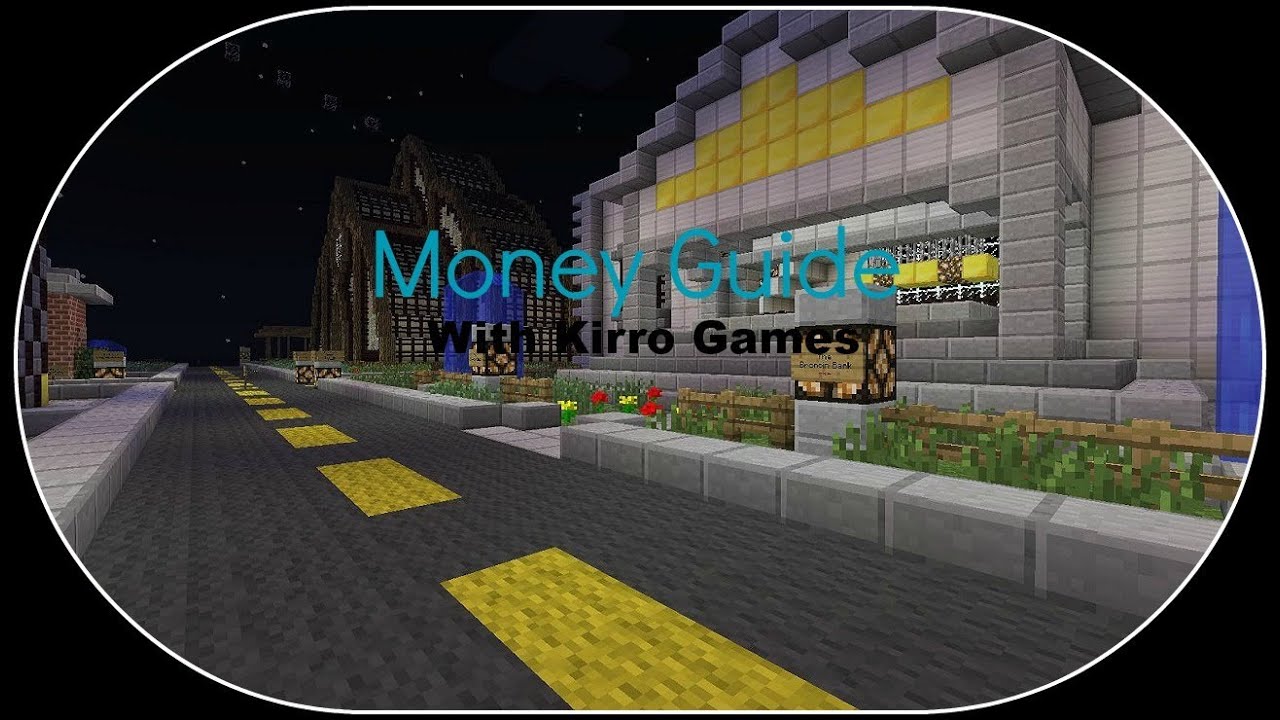 Teachin! Minecraft Broncin City Money Guide #1 - YouTube