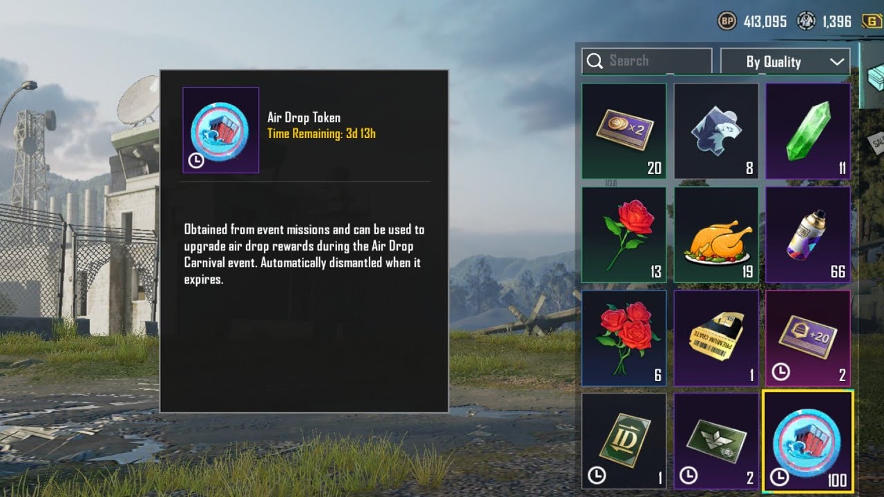 how to use Air drop token in pubg | pubg mobile - YouTube