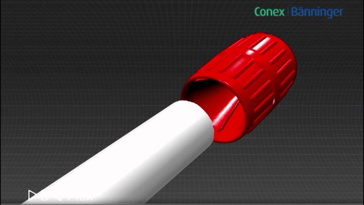 Multilayer Press Plumbing Fitting - B Flex - Crimp - YouTube