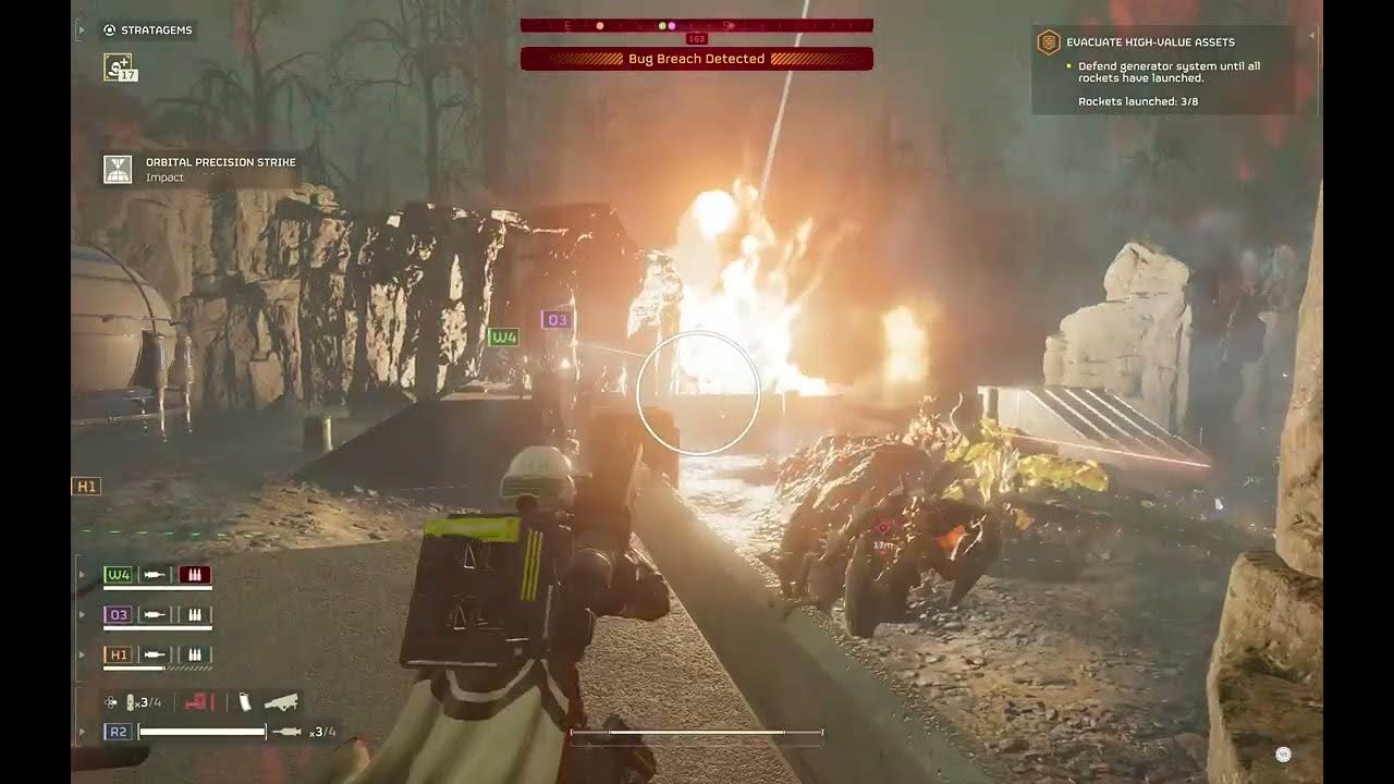 HELLDIVERS™ 2 - Level 10 Extraction - YouTube