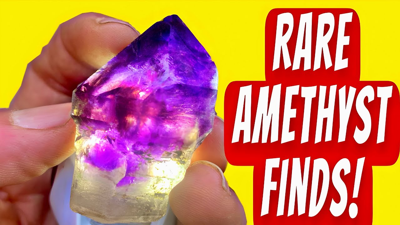 Thrilling Day of Amethyst Crystal Mining in Maine! - YouTube