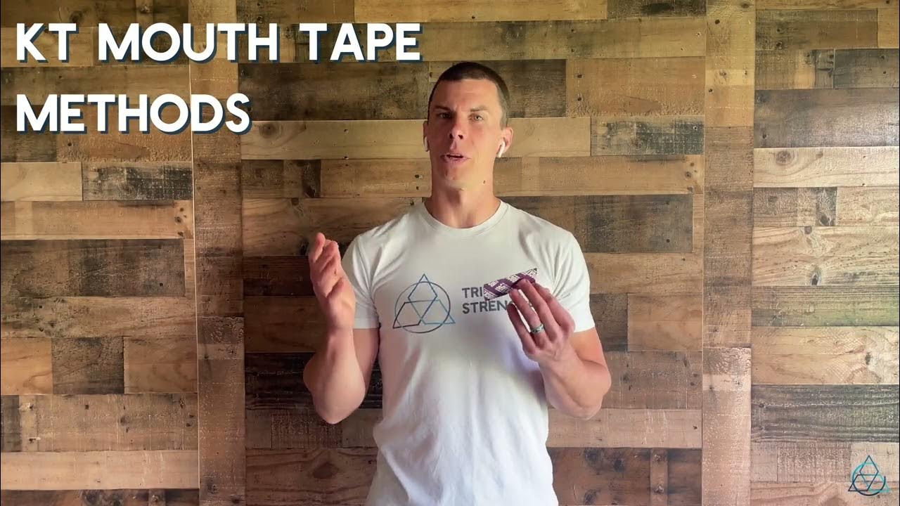 KT Tape Methods for Mouth Tape - YouTube