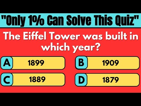 Mixed Trivia Quiz Questions 🧠 / Hard General knowledge Riddles/ Hard ...