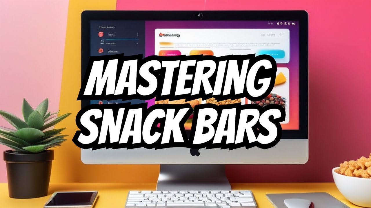 what is snack bars in ux design | #digitallearning #creative #uxdesign ...