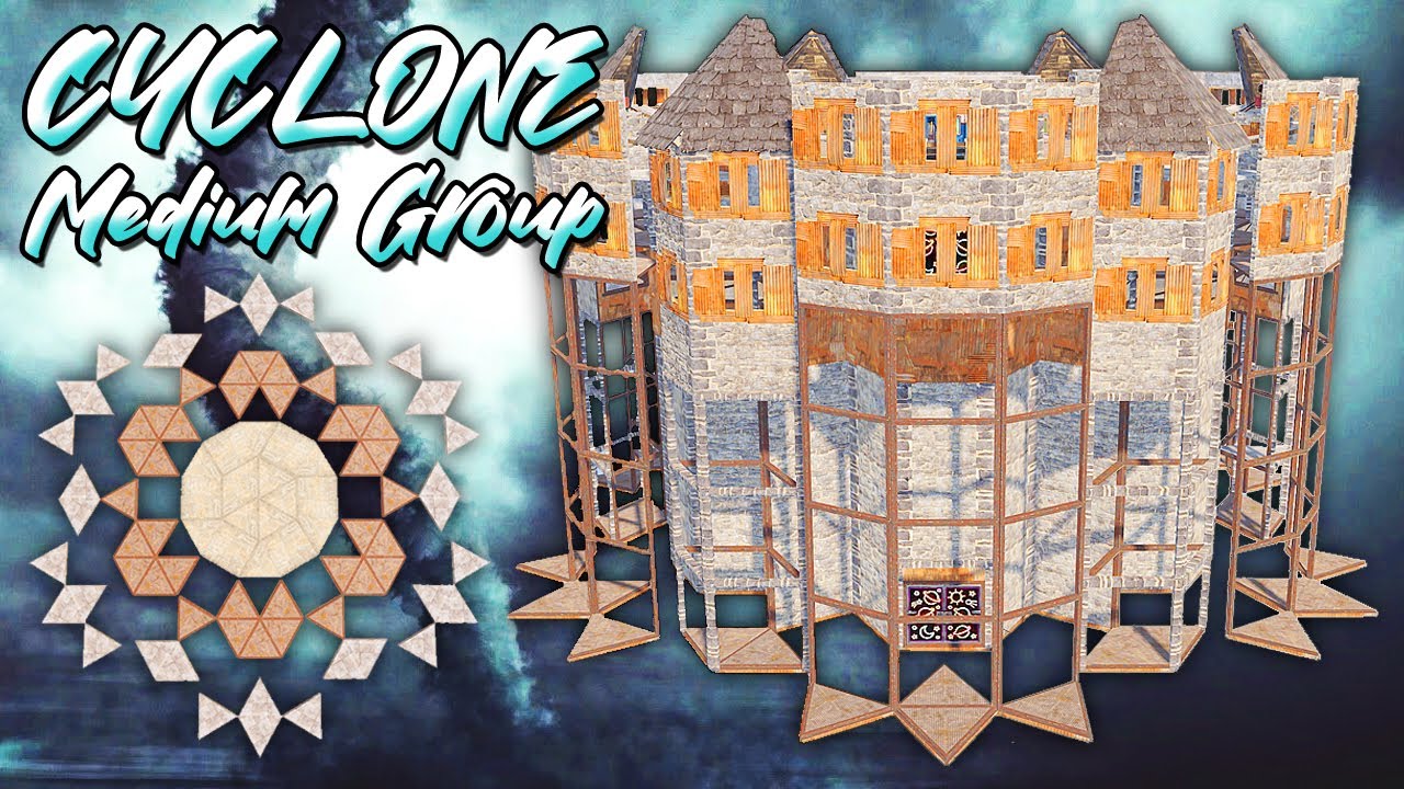 CYCLONE • Triple Bunker • Open Core • Wide Gap • Medium Group Base ...