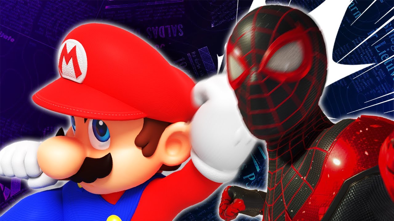 Mario & Spider-Man Battle it Out! - YouTube