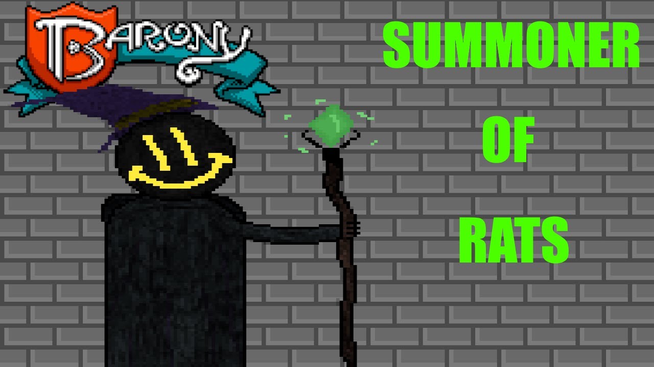 Becoming the Summoner of Rats | Barony - YouTube