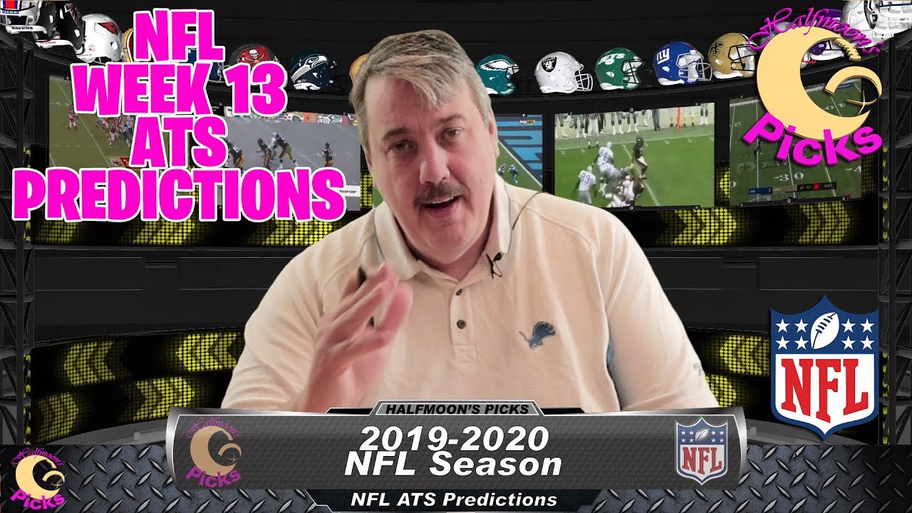 NFL Week 13 ATS Picks for the 2019-2020 Football Season - YouTube