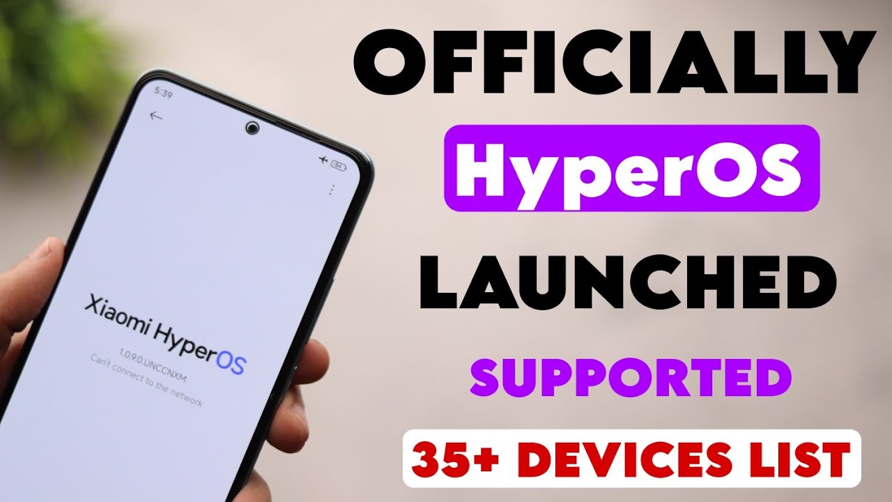 Official HyperOS Launched & Supported Devices List Here | Xiaomi ...