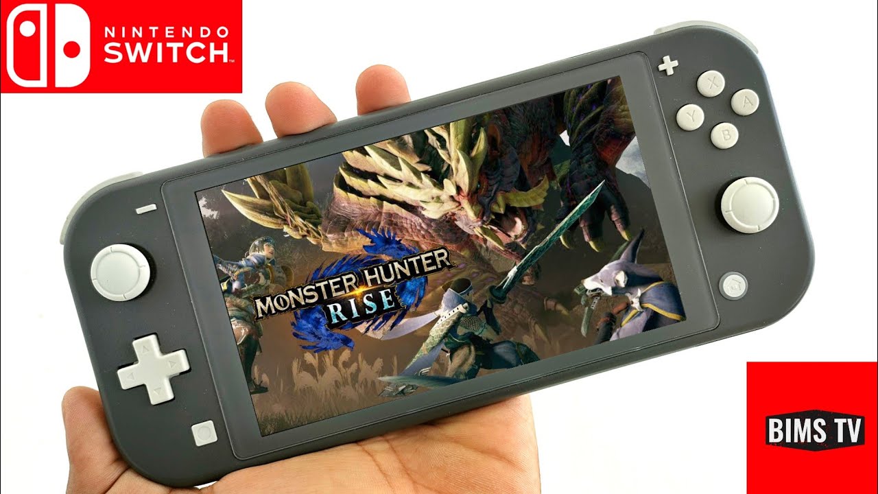 Monster Hunter Rise - Nintendo Switch Lite Gameplay - YouTube