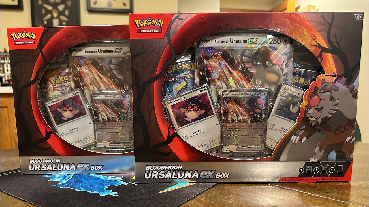 400 Subscribers! Opening 2 Blood Moon Ursaluna EX Boxes! - YouTube