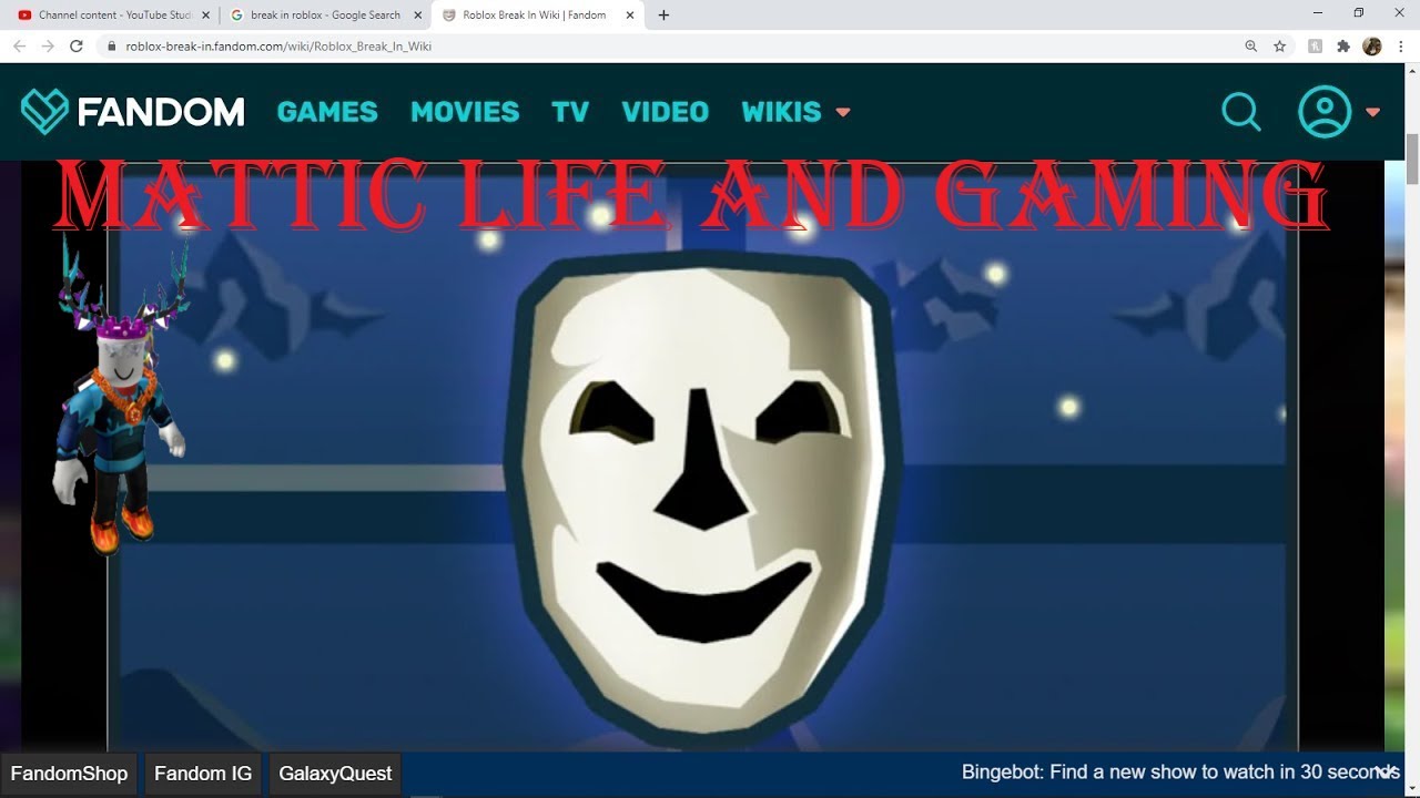 Roblox how to get the secret badge in break in - YouTube