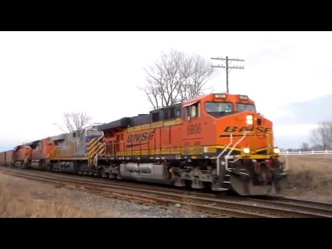 BNSF 5806 empty coal train down Rutledge Hill - YouTube