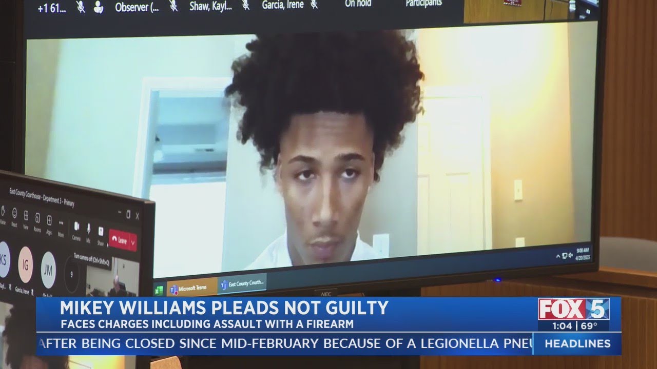 Mikey Williams Pleads Not Guilty - YouTube