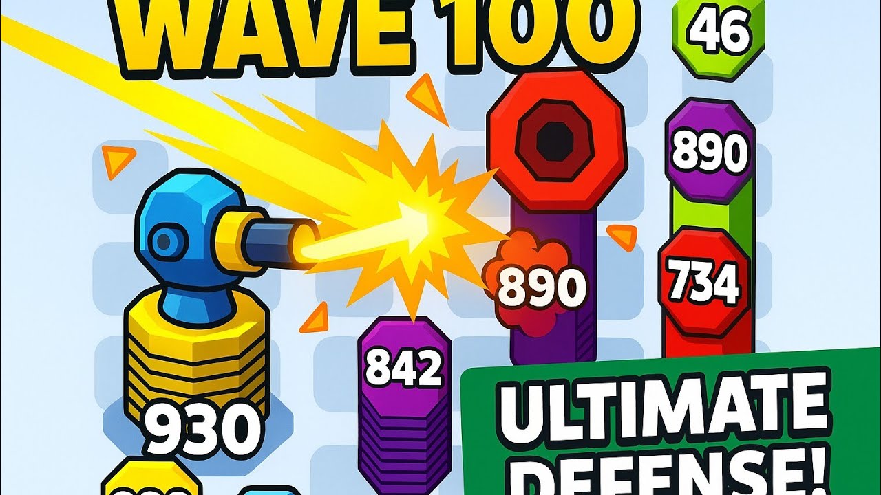 Hex Defense Gameplay - Epic Tower Defense Merge Battles! 🔥 Ultimate ...