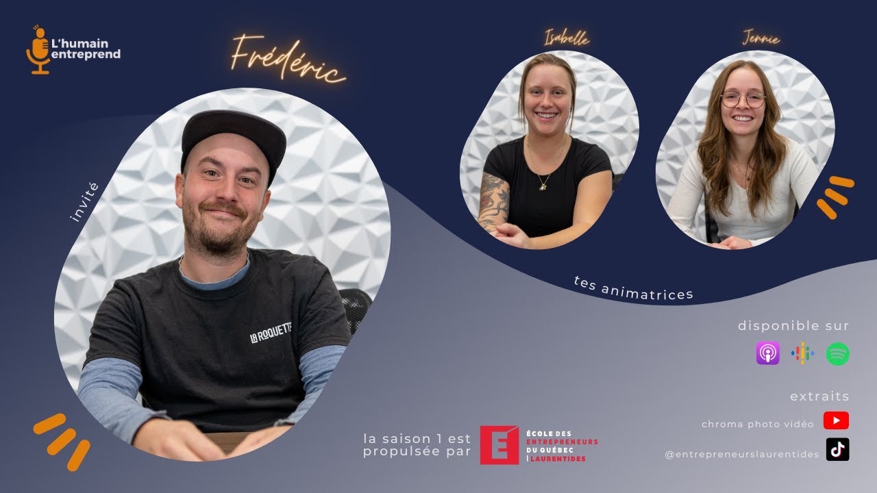 S1É4 | Entreprendre dans le domaine agricole avec Frédéric Turgeon ...