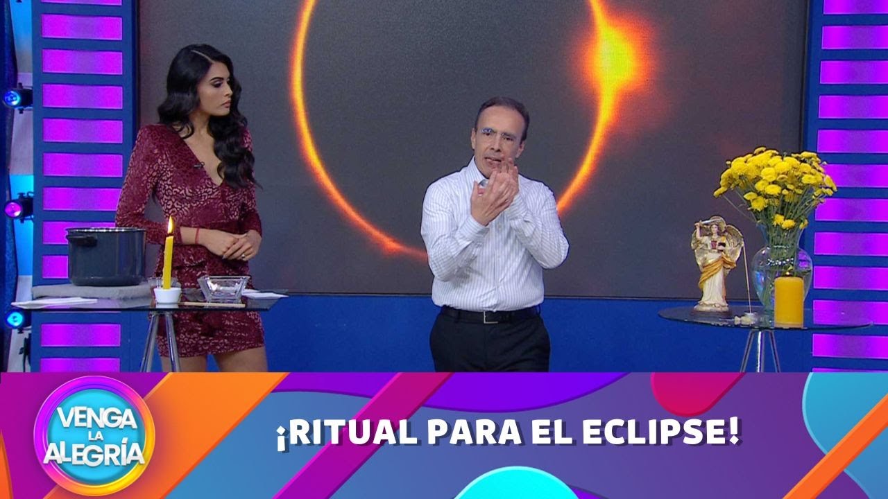 Ritual para realizar con el eclipse | Programa 10 octubre 2023 PARTE 1 | Venga La Alegría - YouTube