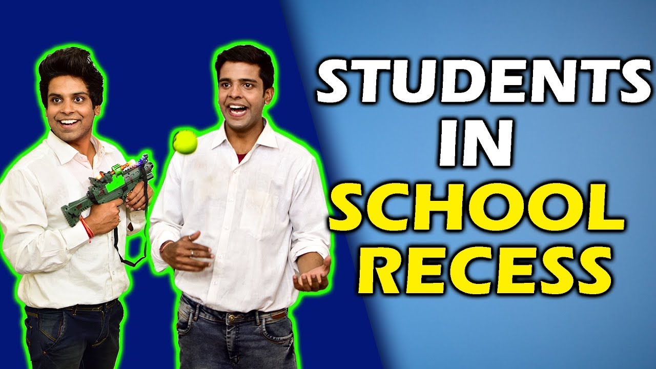 STUDENTS IN SCHOOL RECESS | The Half-Ticket Shows - YouTube