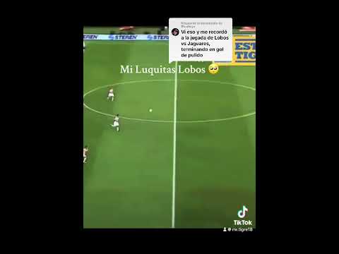 Mi Lucas Lobos 🥹, cuanta magia tenía en los botines. #ligamx #tigres #tigresuanl #cordova #lobos