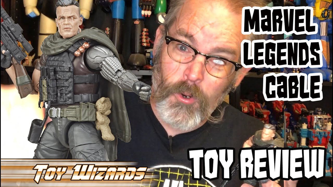 Marvel Legends Deadpool 2 Cable Action Figure Review - YouTube