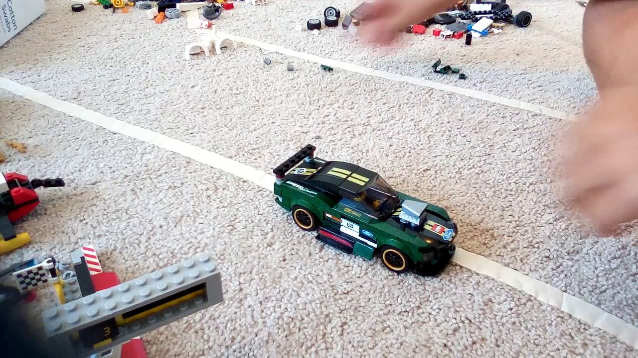 LEGO mustang fastback widebody kit MOD 2.0 - YouTube