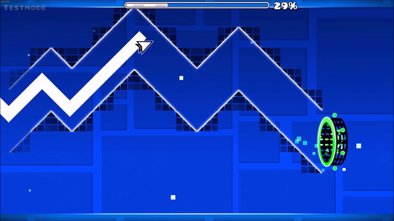 Geometry Dash - Crescent Rose Layout (+ Art!) - YouTube